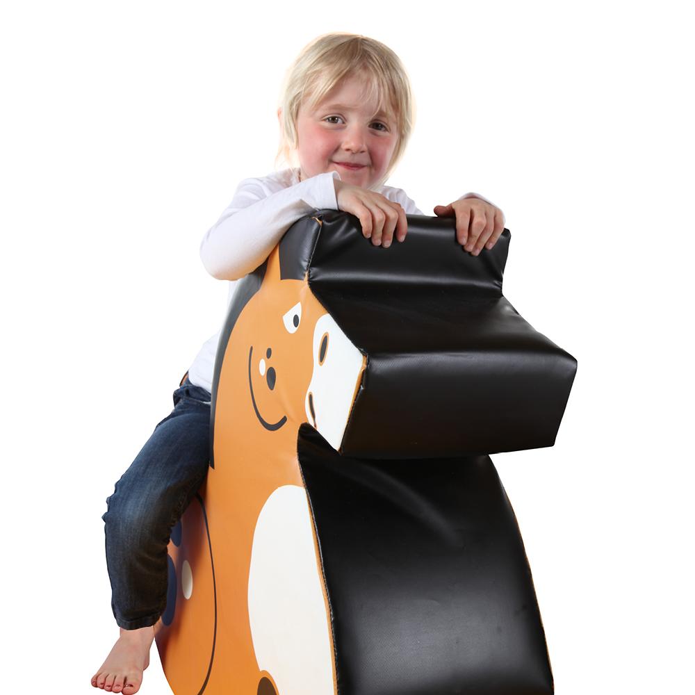 Brown Horse Rocker Soft Play Toy – Implay UK